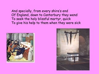 Canterbury Tales General Prologue | PPT