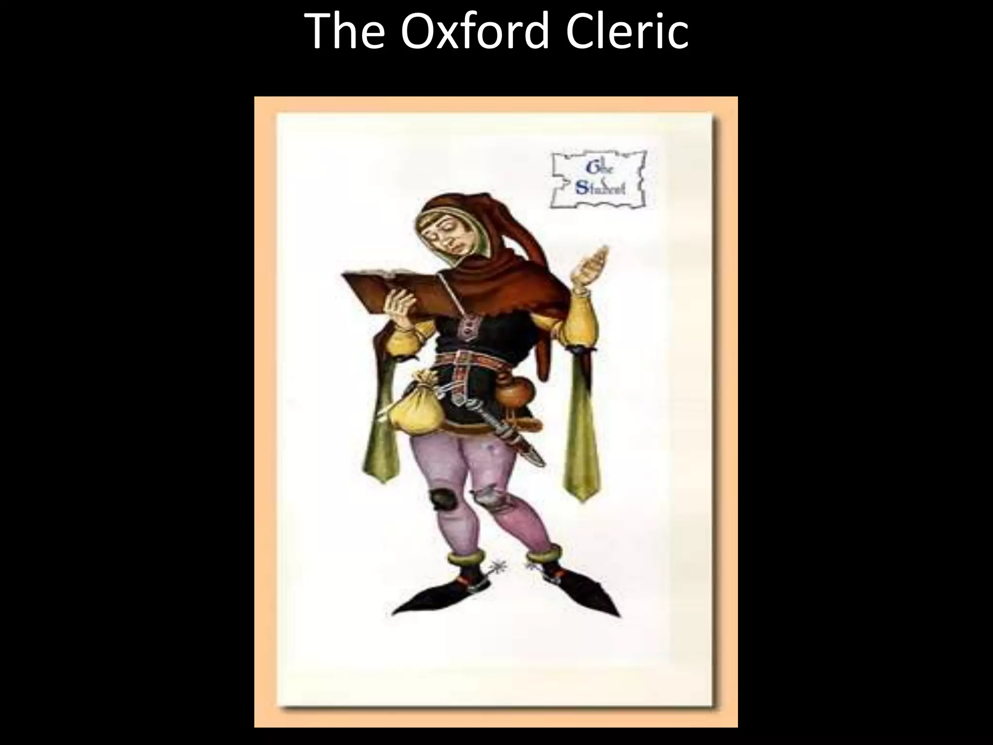 Canterbury Tales Illustrations | PPTX