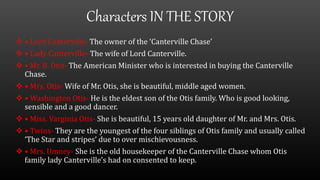 Canterville ghost | PPTX