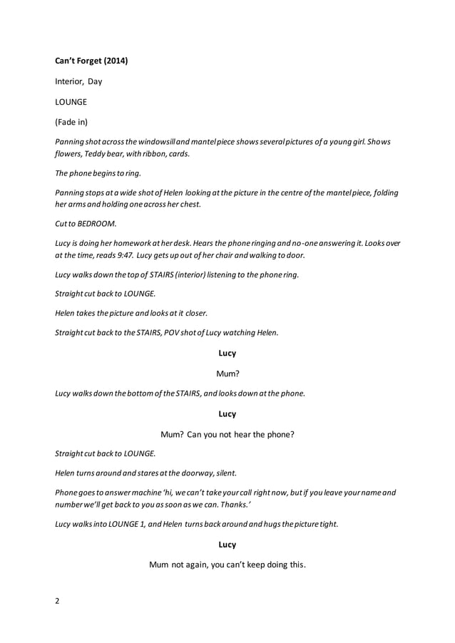 Can't forget script (3)lol | DOCX