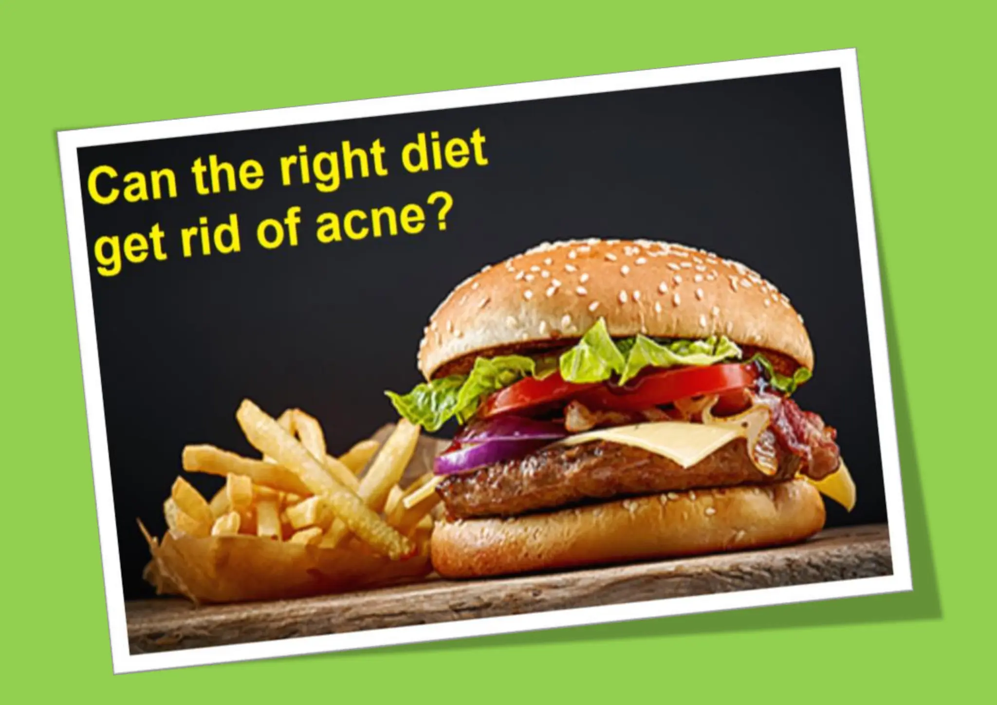 Can the right diet get rid of acne? - A low-glycemic diet may lead to ...