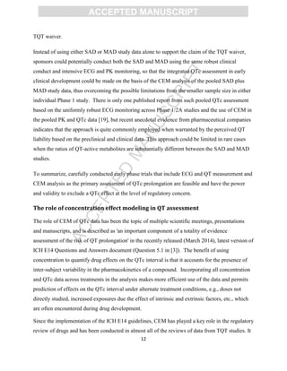 Can the TQT study be replaced AHJ, in press | PDF