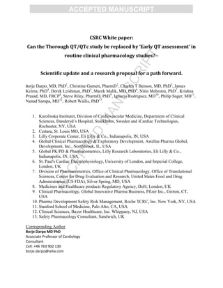 Can the TQT study be replaced AHJ, in press | PDF