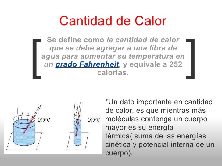 Cantidad de calor (1)