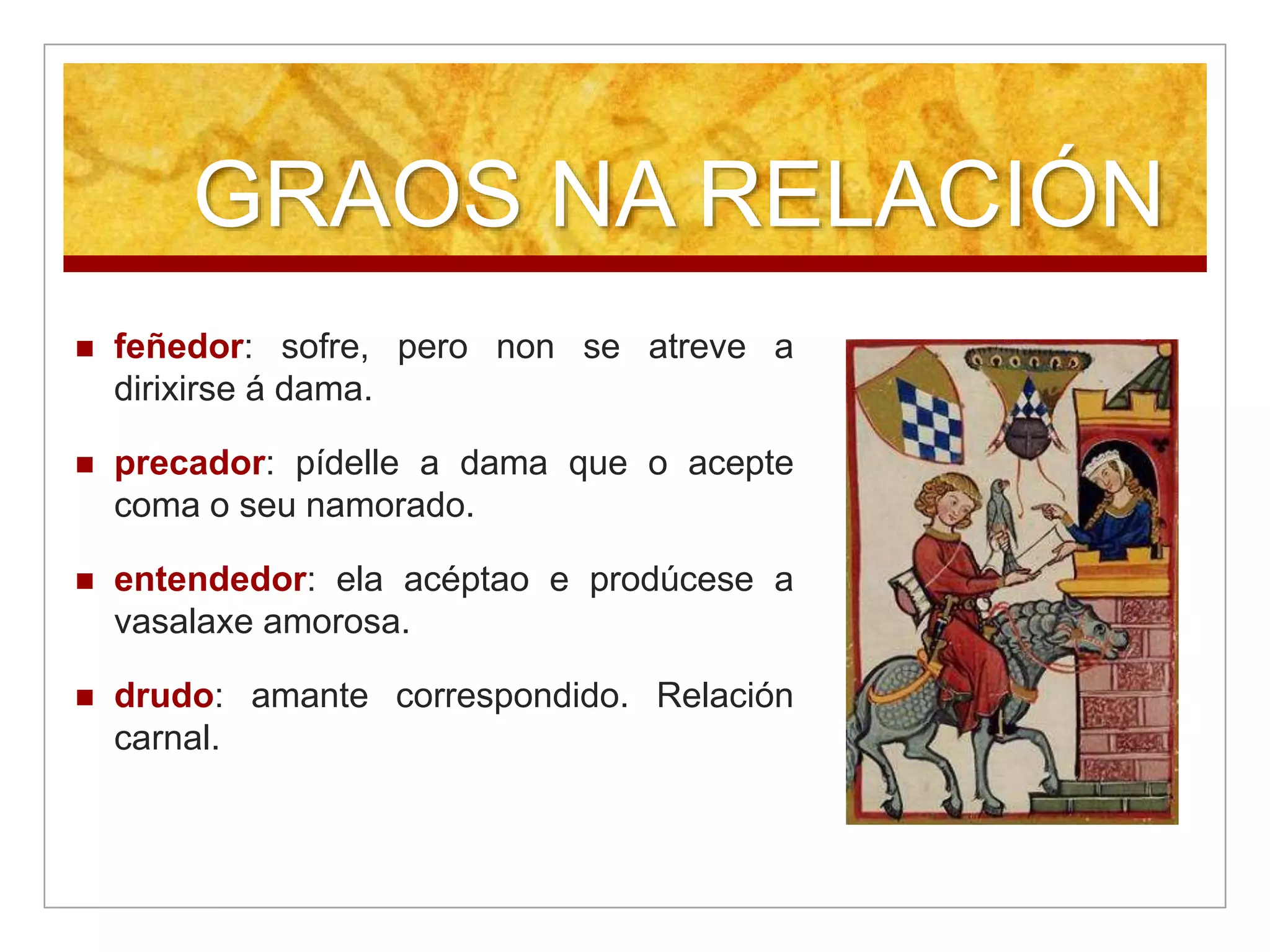 A cantiga de amor | PPTX