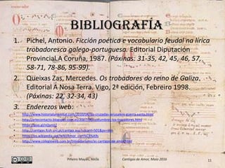 Cantigas de amor | PPT