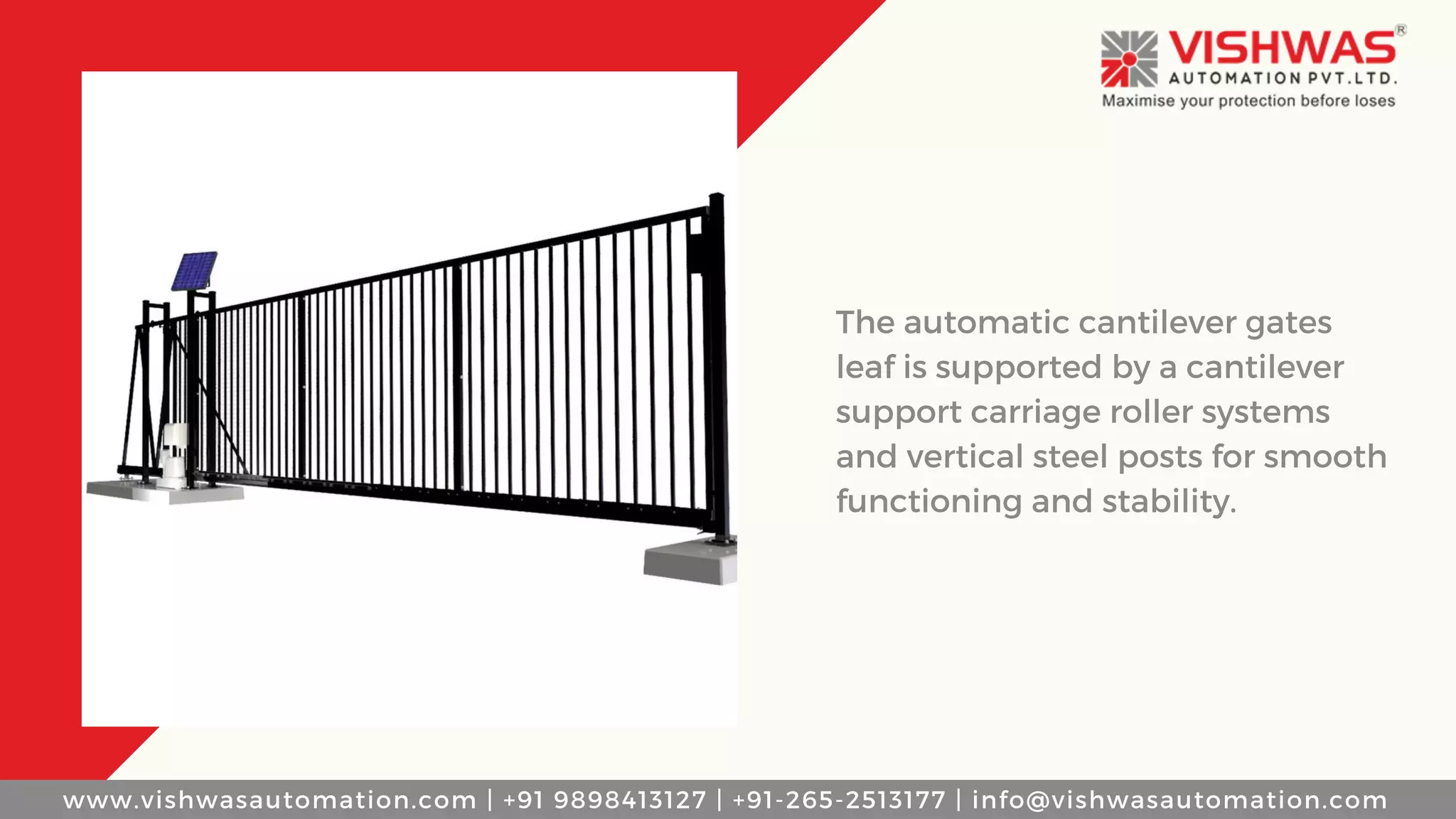 Cantilever Sliding Gates | Automatic Sliding Gates India | PDF