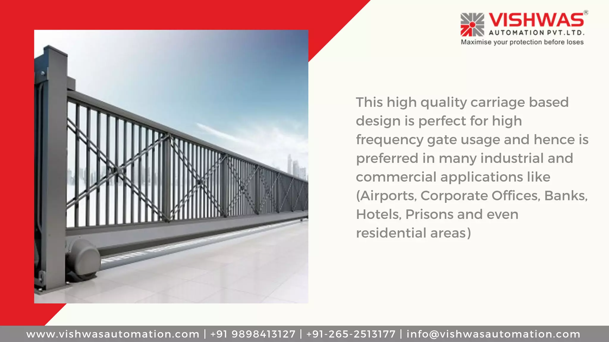 Cantilever Sliding Gates | Automatic Sliding Gates India | PDF