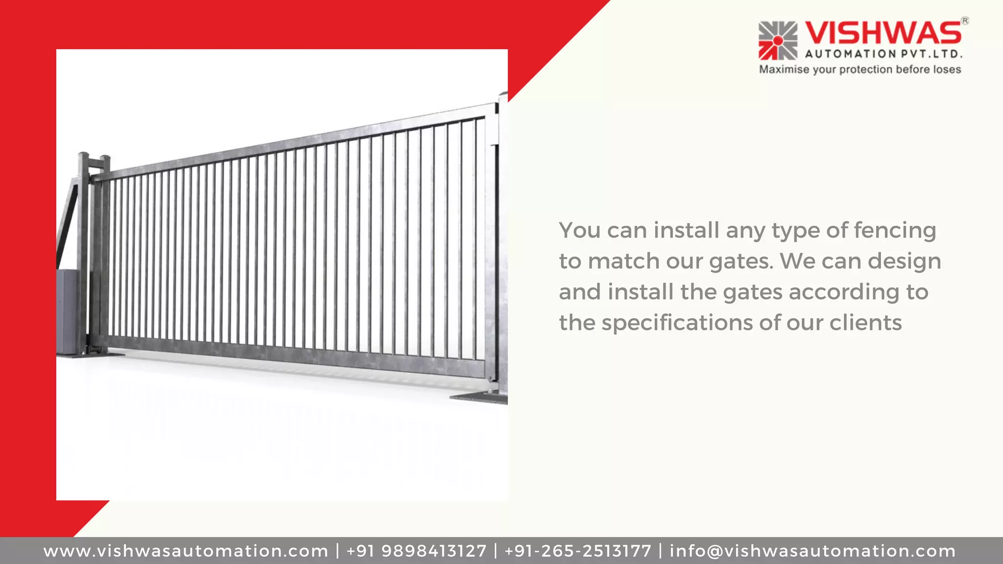 Cantilever Sliding Gates | Automatic Sliding Gates India | PDF