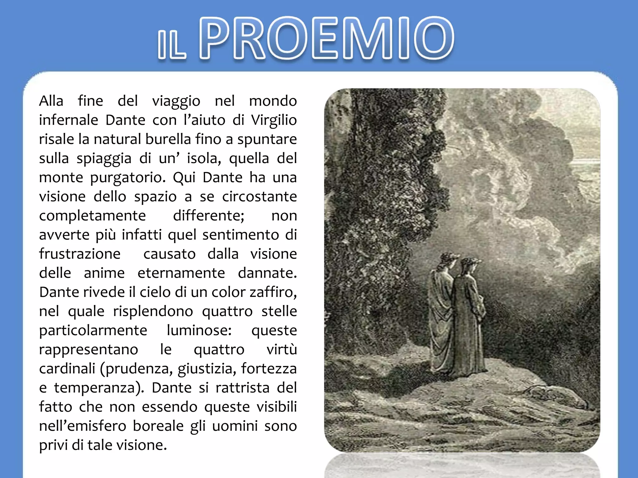 Purgatorio, canto I | PPT