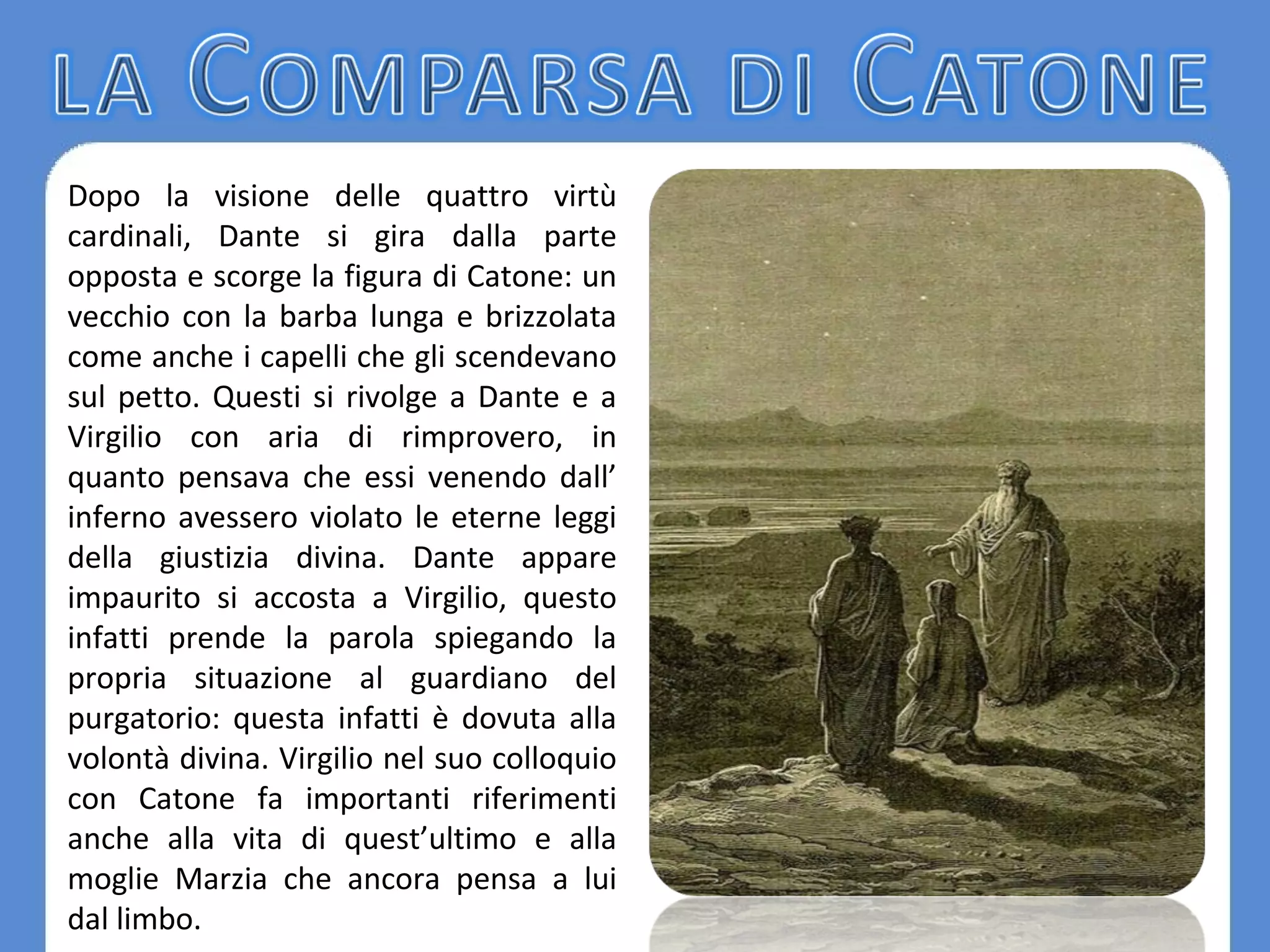 Purgatorio, canto I | PPT