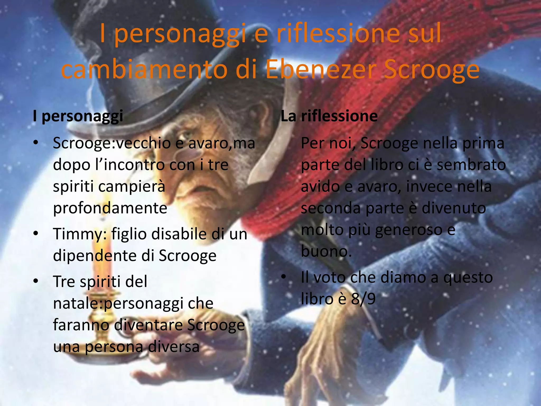 Canto di natale michele, gustavo, andrea | PPTX