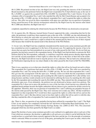 Cantonment board vs. k.p.singh | PDF | Legal Services Industry | Industries