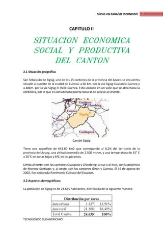 Cantón Sígsig | PDF
