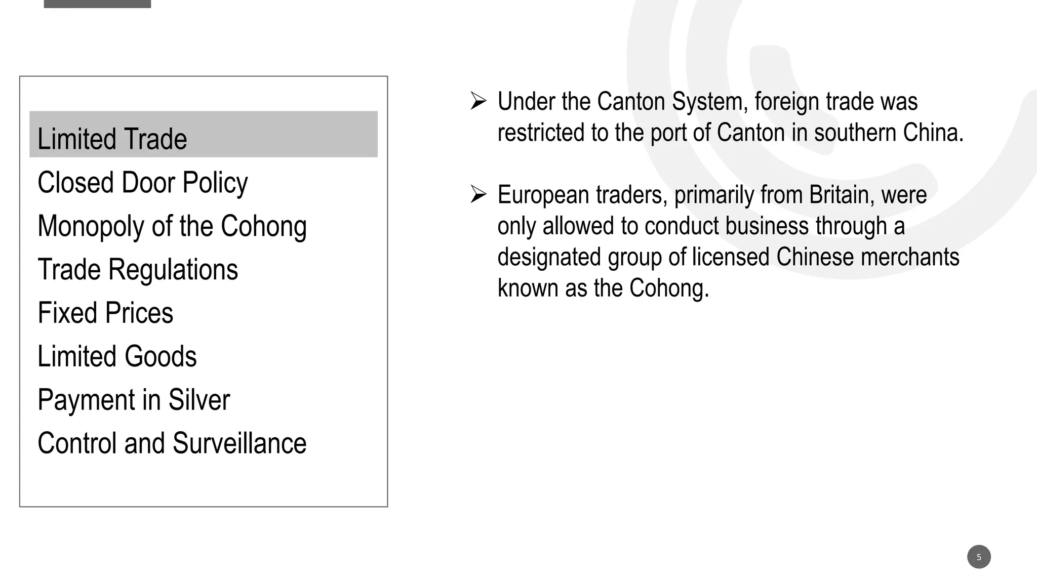 Canton Trade System in China | PPTX