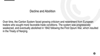 Canton Trade System in China | PPTX