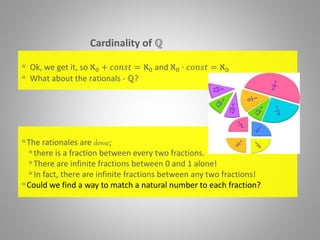 Cantor Infinity theorems | PPTX