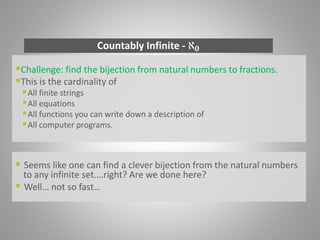 Cantor Infinity theorems | PPTX