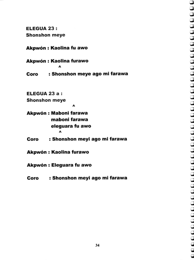Cantos a eleggua | PDF