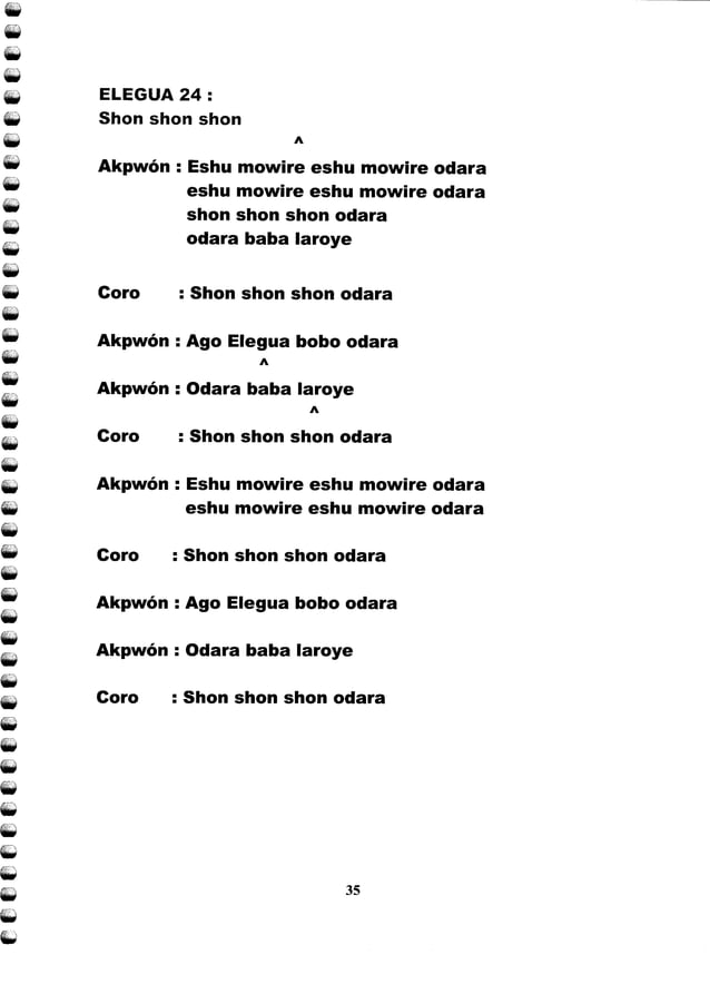 Cantos a eleggua | PDF