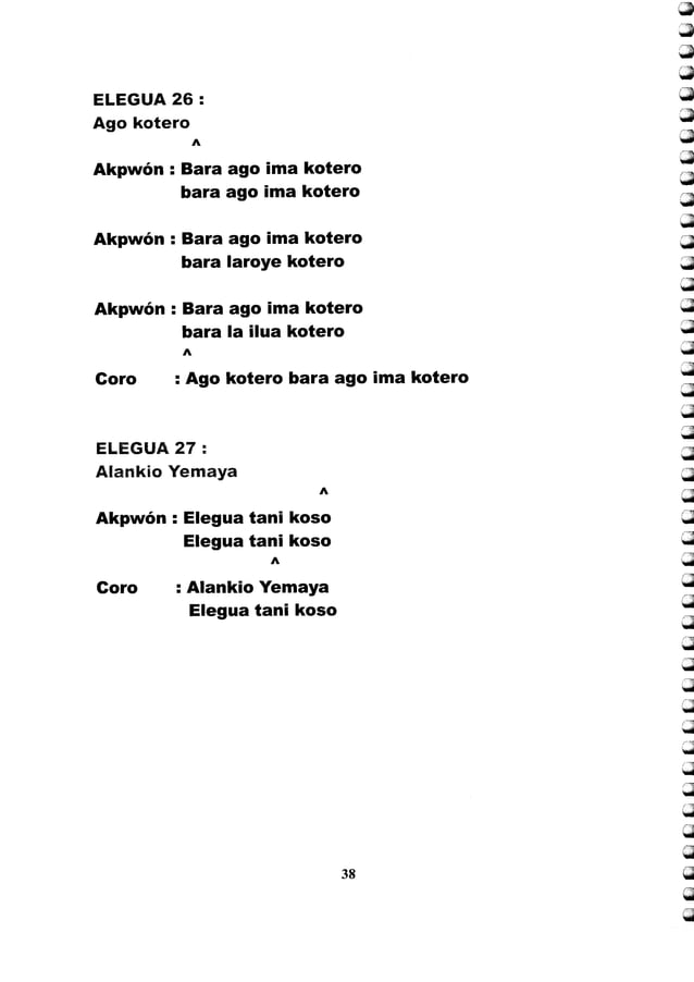 Cantos a eleggua | PDF