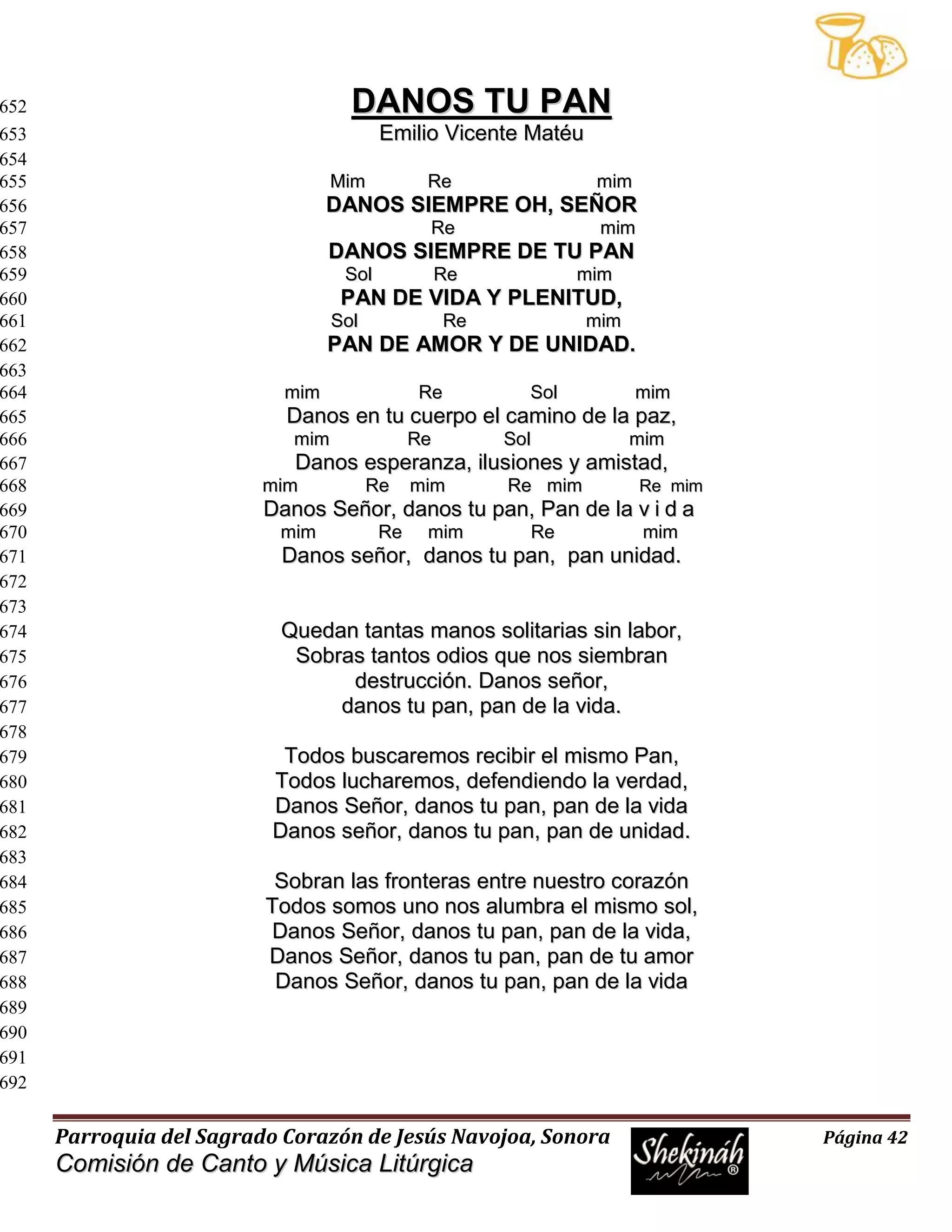 Cantos Eucaristicos Con Acordes 2012 Pdf
