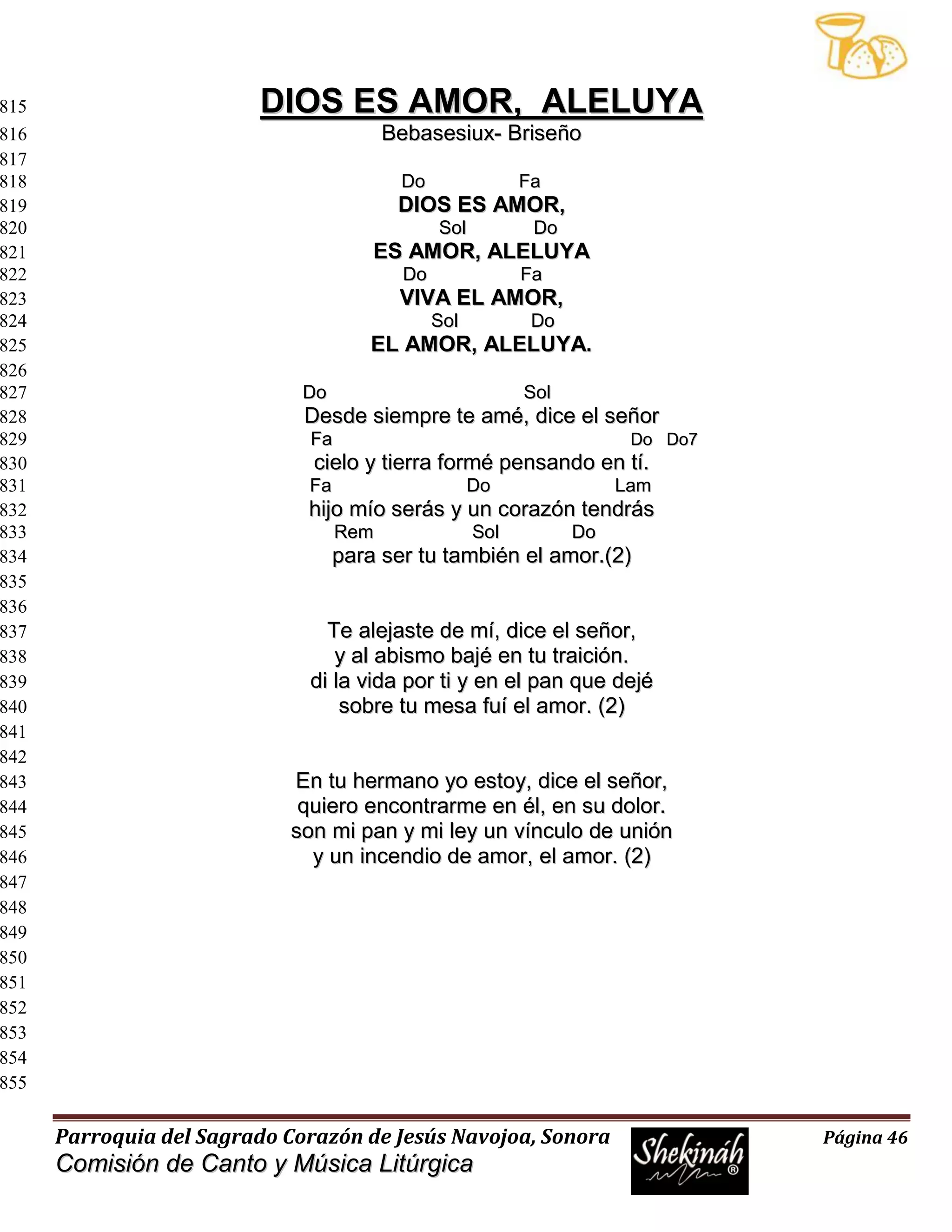 Cantos Eucaristicos Con Acordes 2012 Pdf