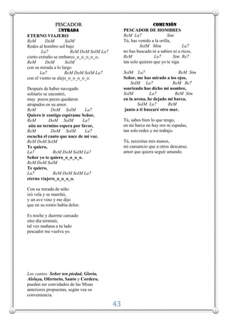 Cantos para Misas en el año litúrgico | PDF