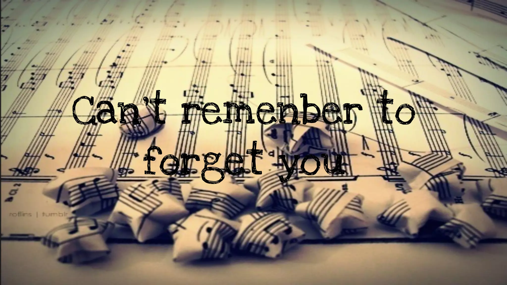 Can't remenber to forget you projet anglais | PPT