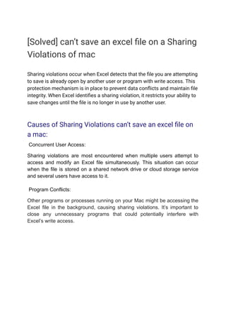 can’t save an excel file.pdf
