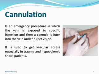 Canulation and iv therapy