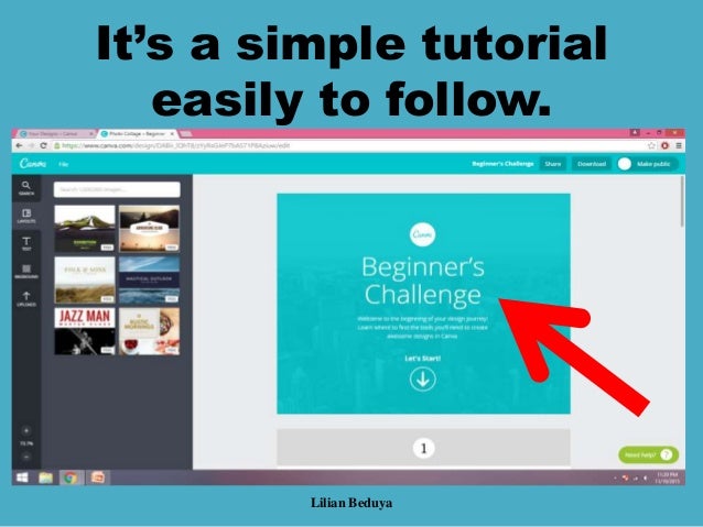 How to use Canva to create awesome Facebook post.