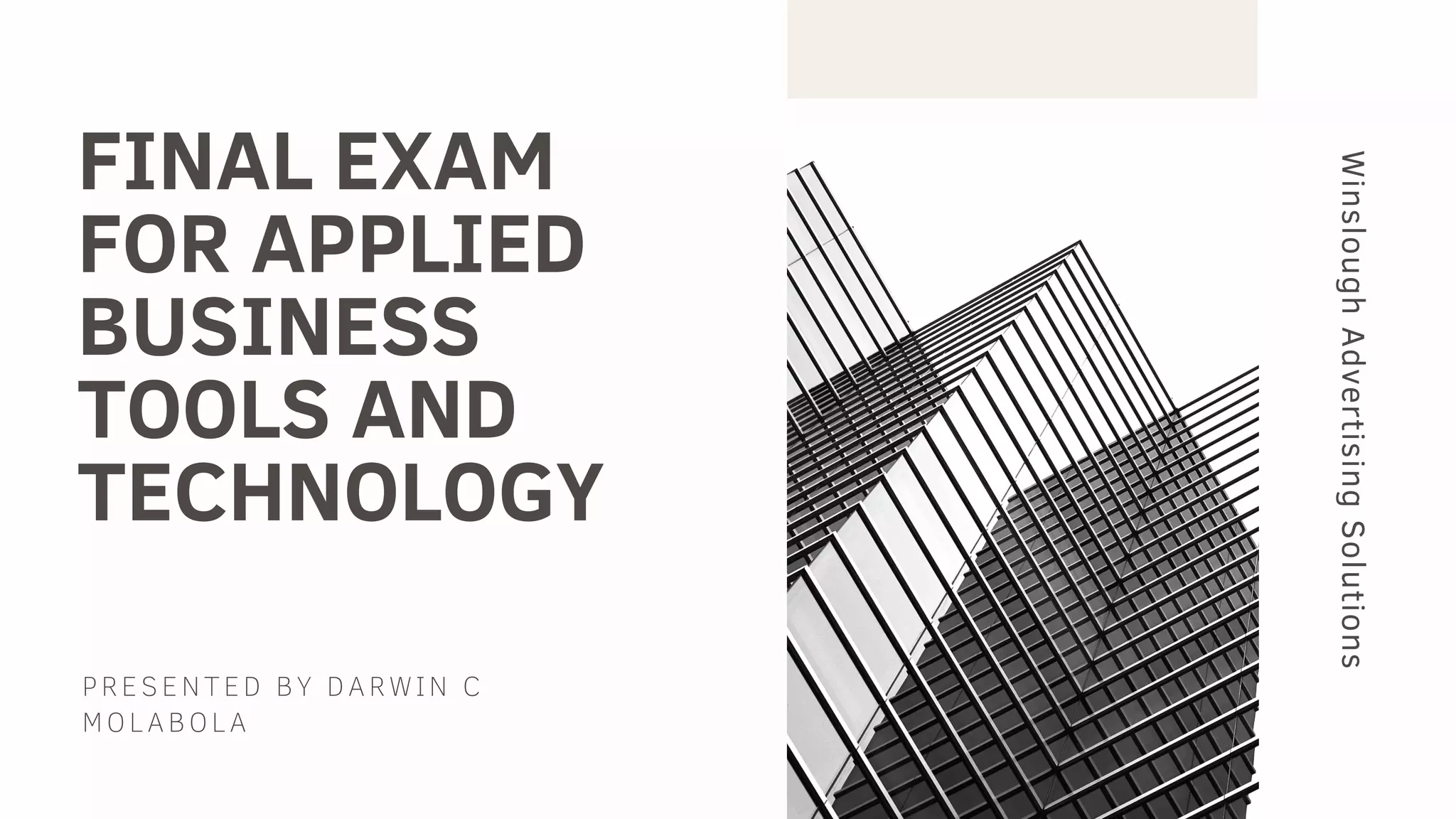 Final Exam in HPTC | PPT
