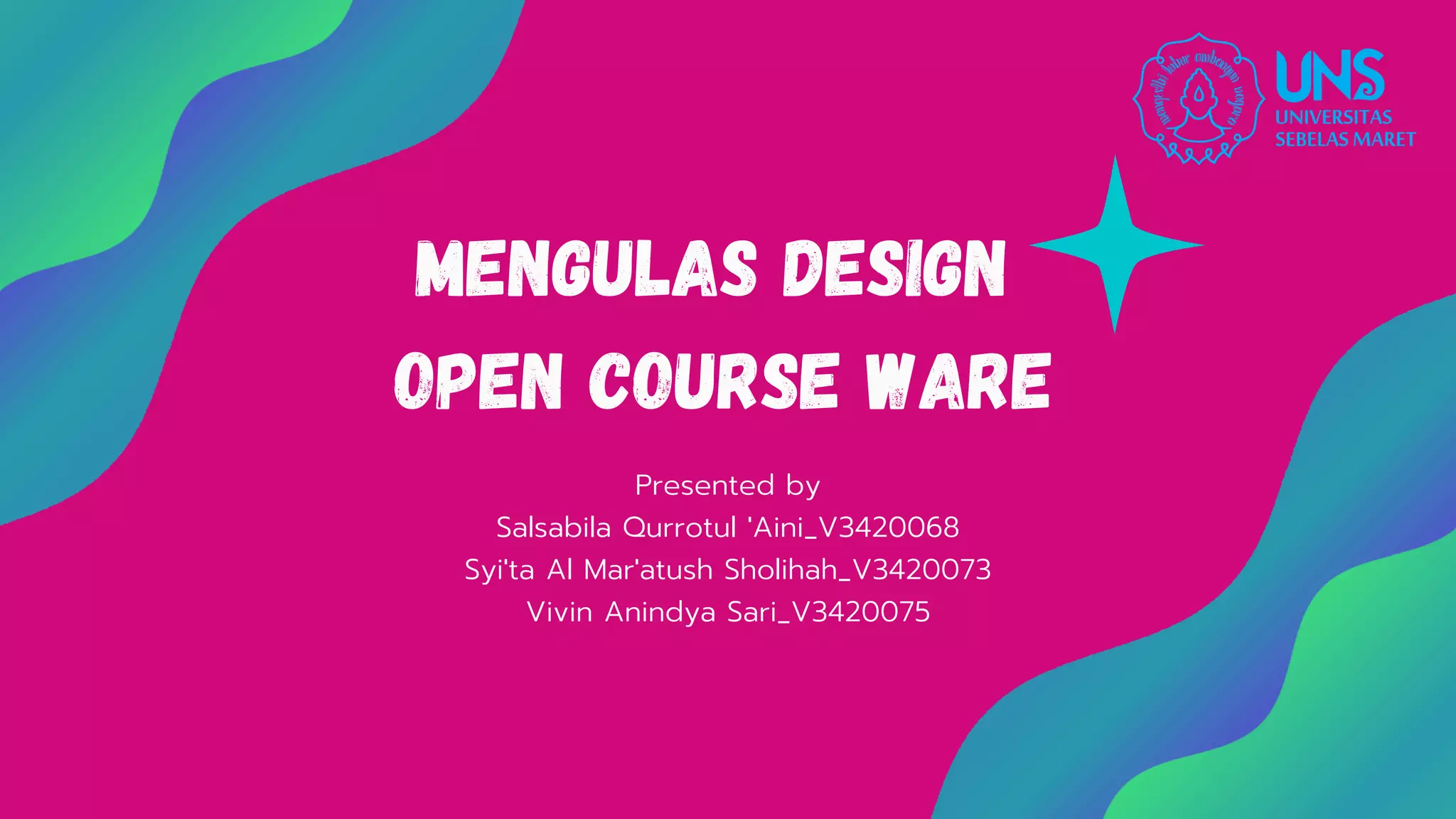 Mengulas tampilan UI/UX dari OCW UNS | PDF