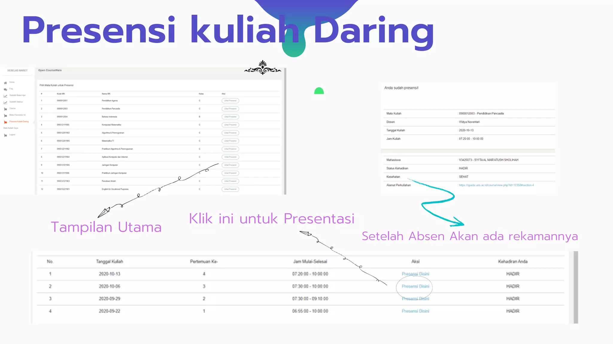 Mengulas tampilan UI/UX dari OCW UNS | PDF