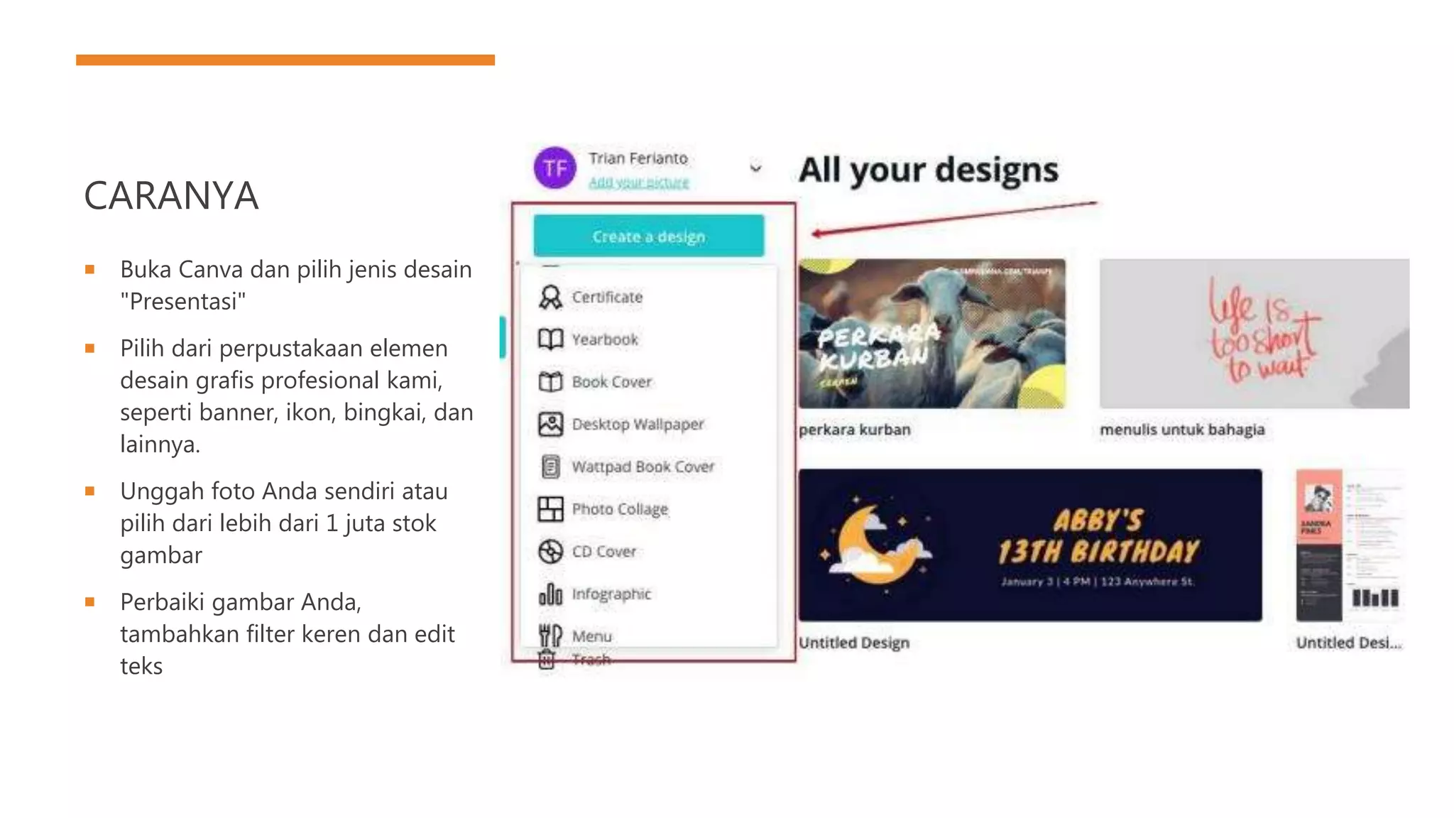 Mudah membuat desain pakai Canva | PPTX