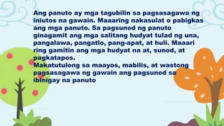 CANVA INSET lesson plan power point in filipino | PPTX