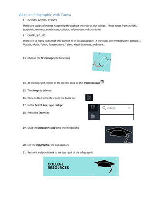 Make an Infographic with Canva | PDF