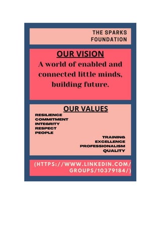 The sparks foundation | DOCX