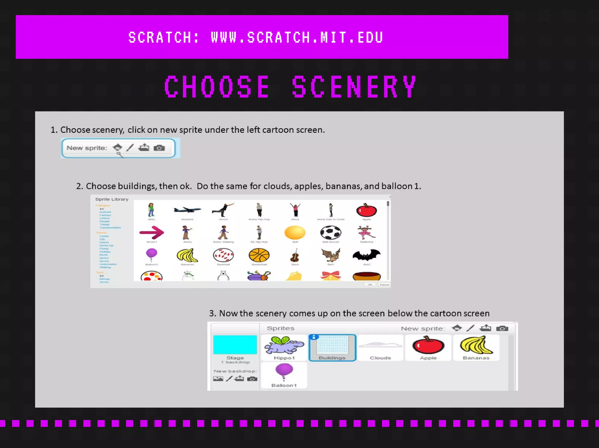Recreation with Scratch Animation Presentation | PDF
