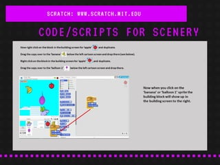 Recreation with Scratch Animation Presentation | PDF
