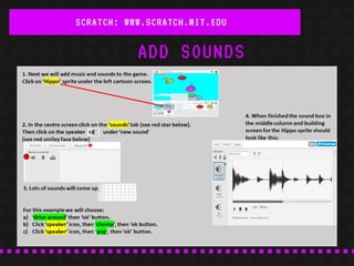Recreation with Scratch Animation Presentation | PDF
