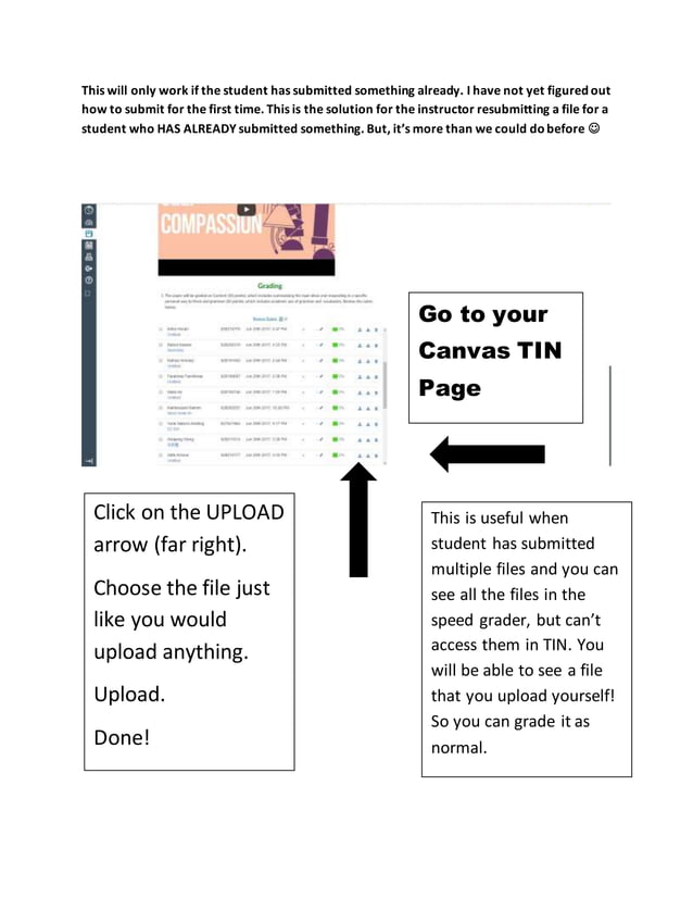 Canvas Instructor Upload | DOCX