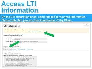 ResearchReady - Canvas LTI | PPT