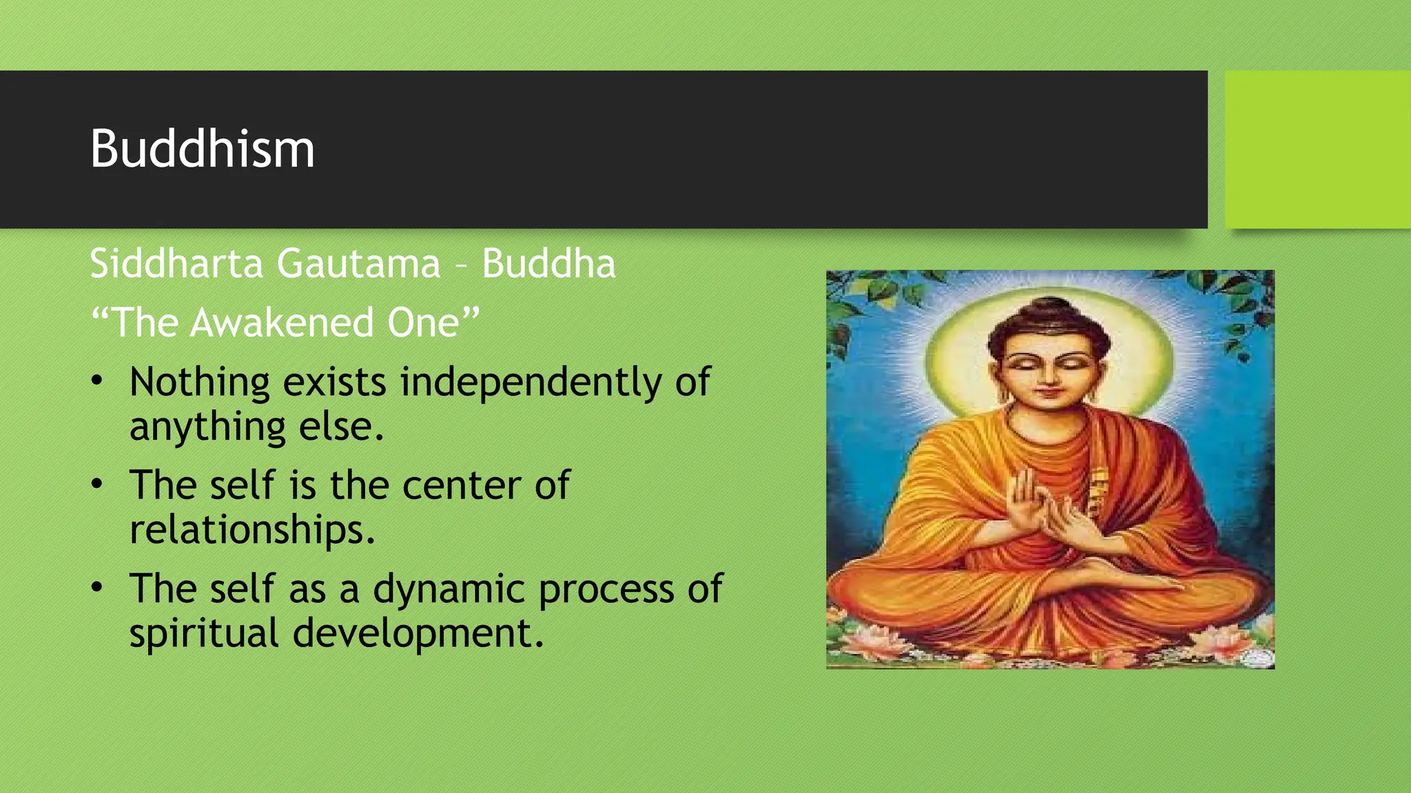 the western and eastern concepts of self | PPTX