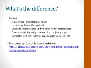 Canvas Basics for Organizations | PPT