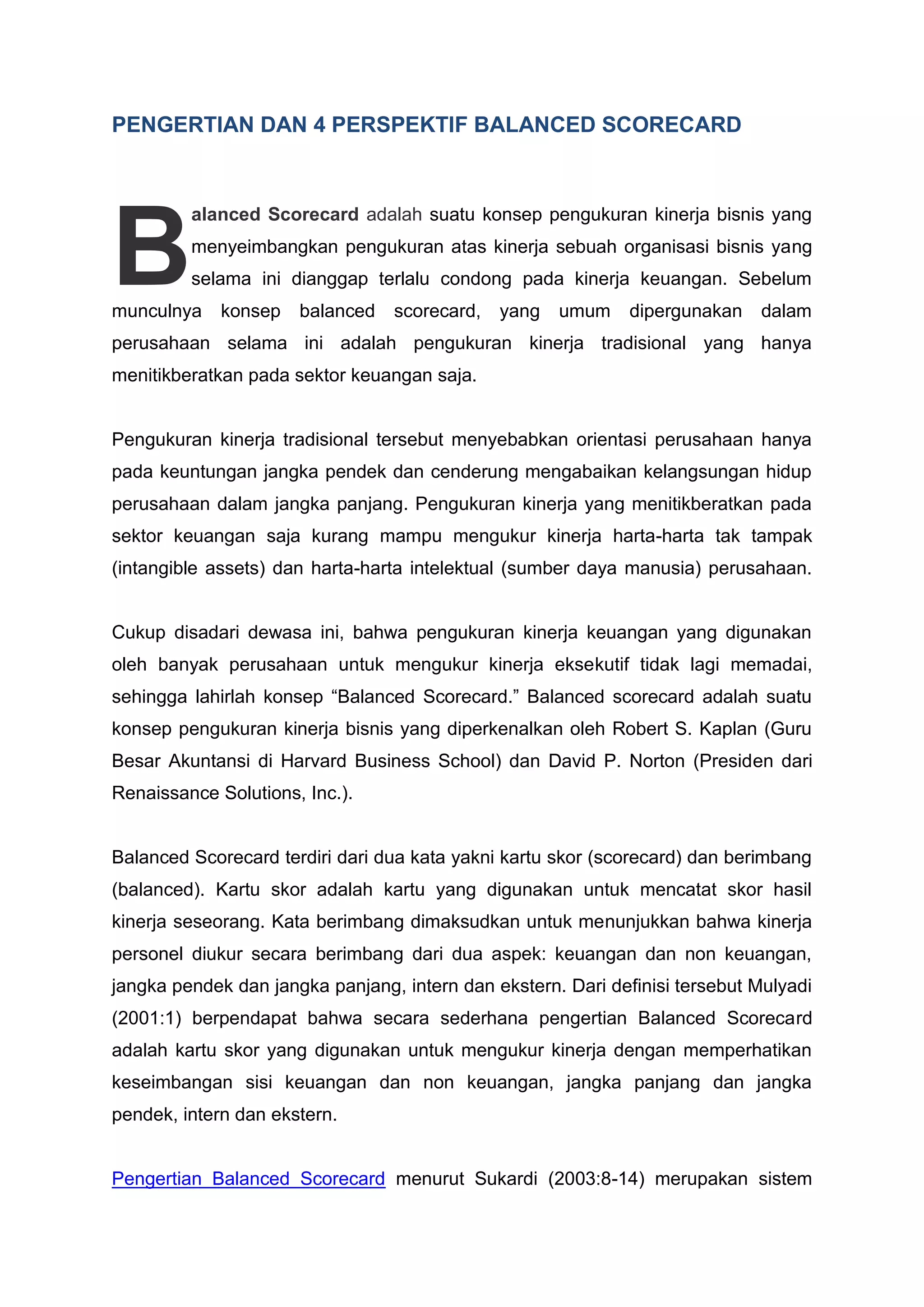 Canvas business model, diversification and balance scorecard riki ardoni | PDF