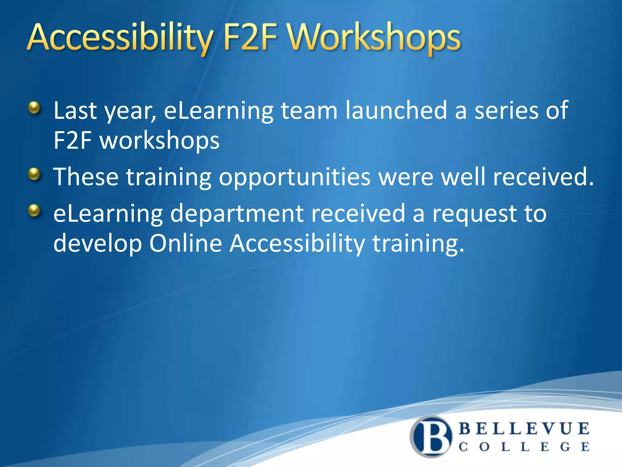 Introduction to Accessibility presentation | PPTX