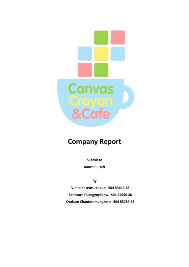 Canvas, Crayon & Cafe | PDF