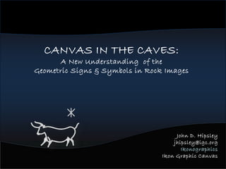 Canvas in the caves | PDF